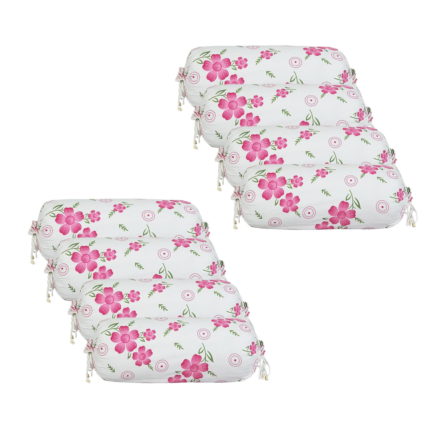 Kuber Industries Bolster Covers Soft Cotton Bolster Cover Set Bolster ...