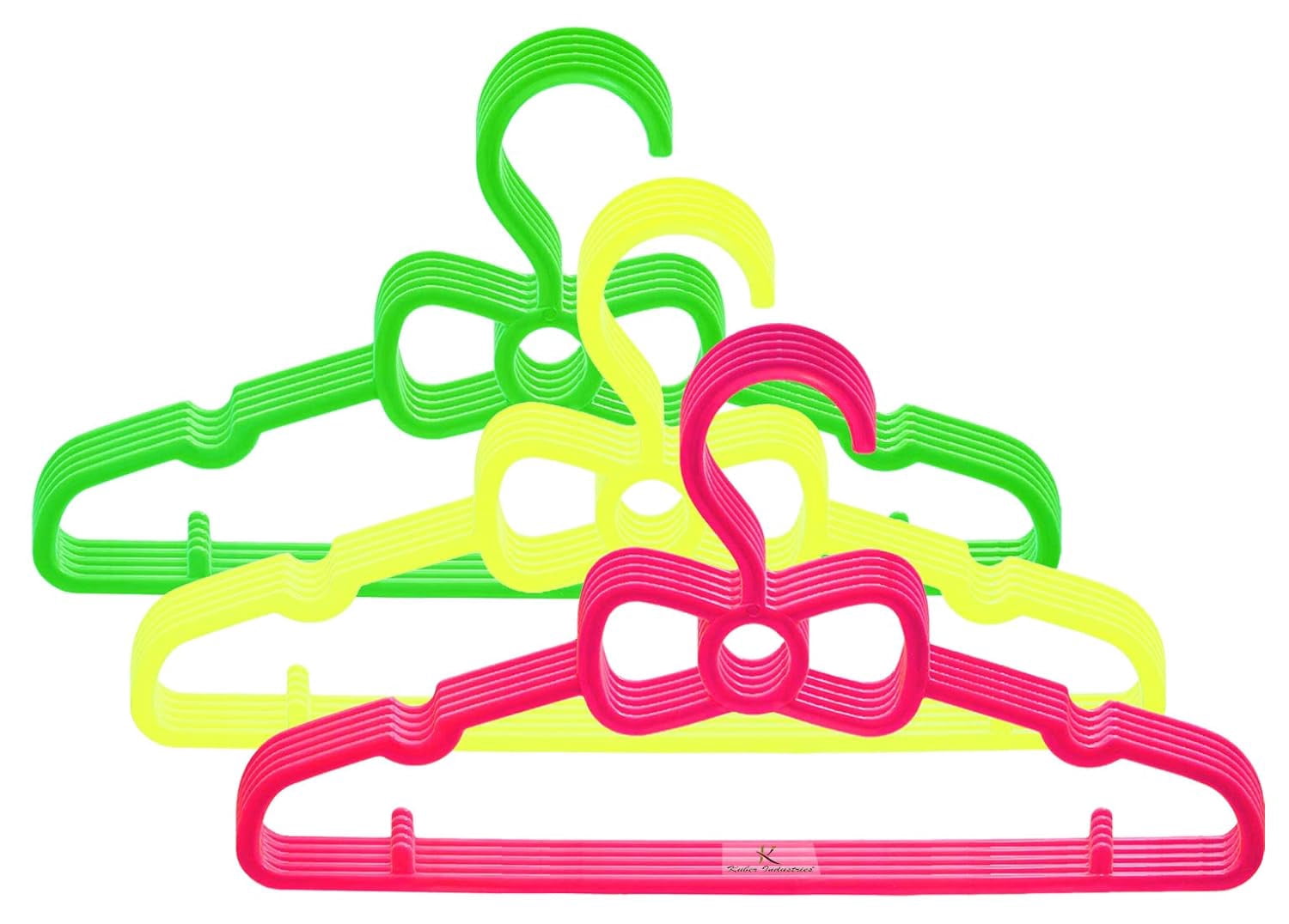Kuber Industries Childrens Mizano Plastic Hangers Kids Hangers Ideal ...