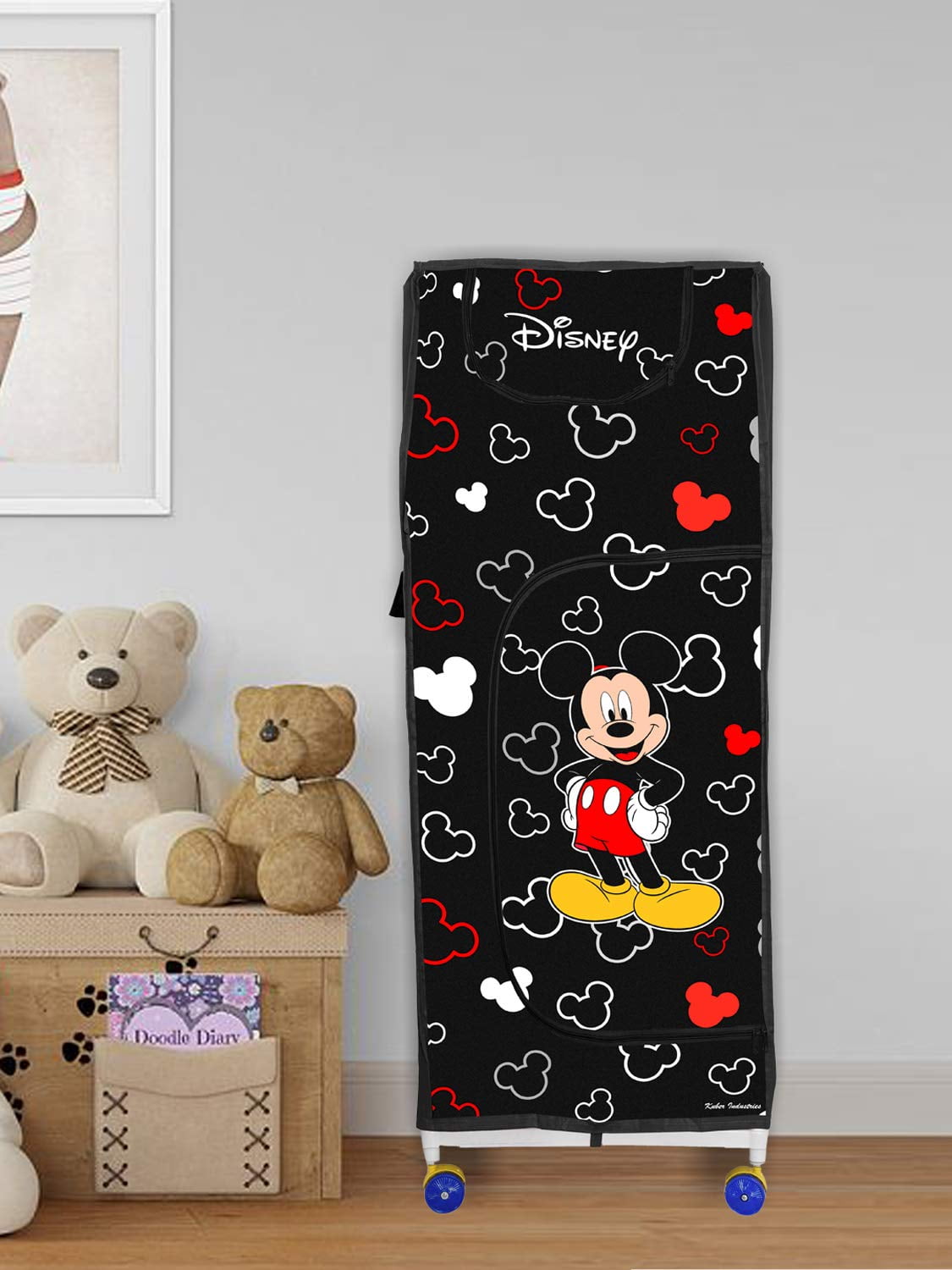 Kuber Industries Disney Mickey Mouse Print Multipurpose Plastic ...