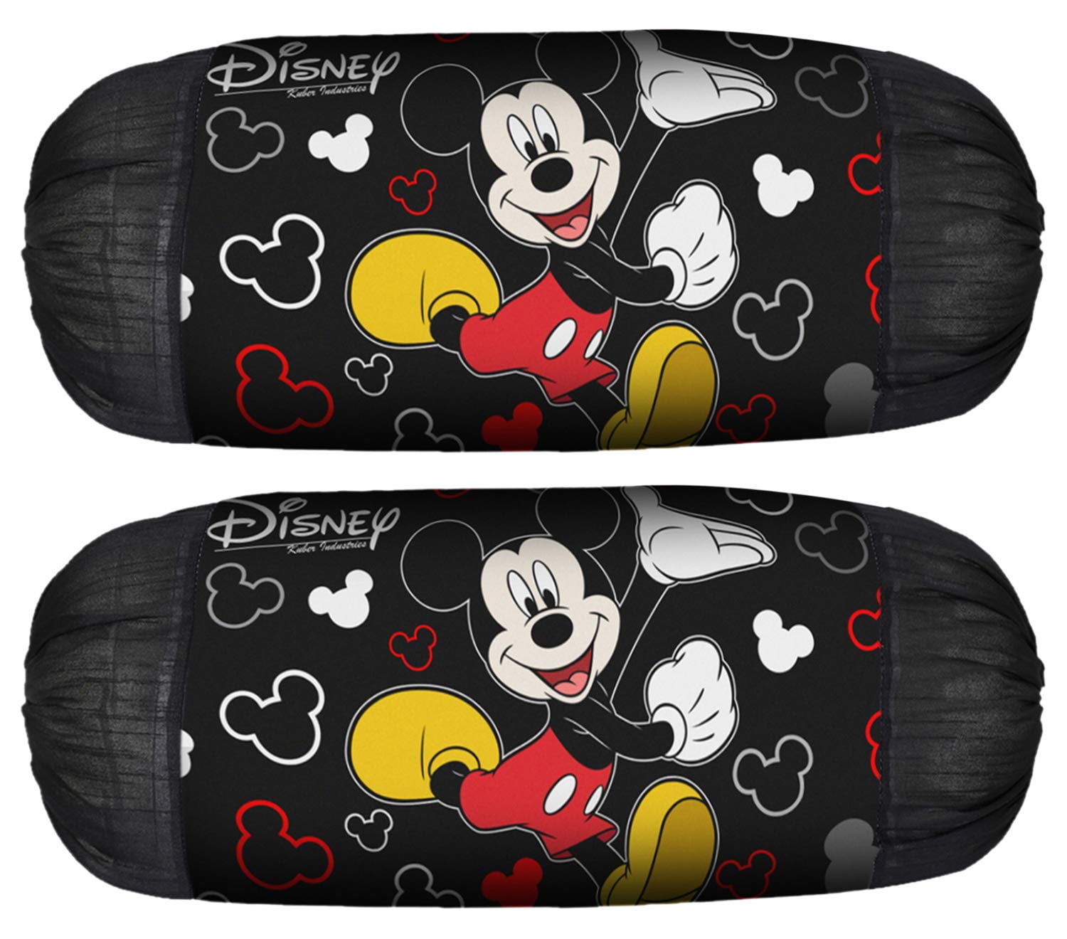 Kuber Industries Disney Mickey Print Silk Special Long Crush Bolster ...