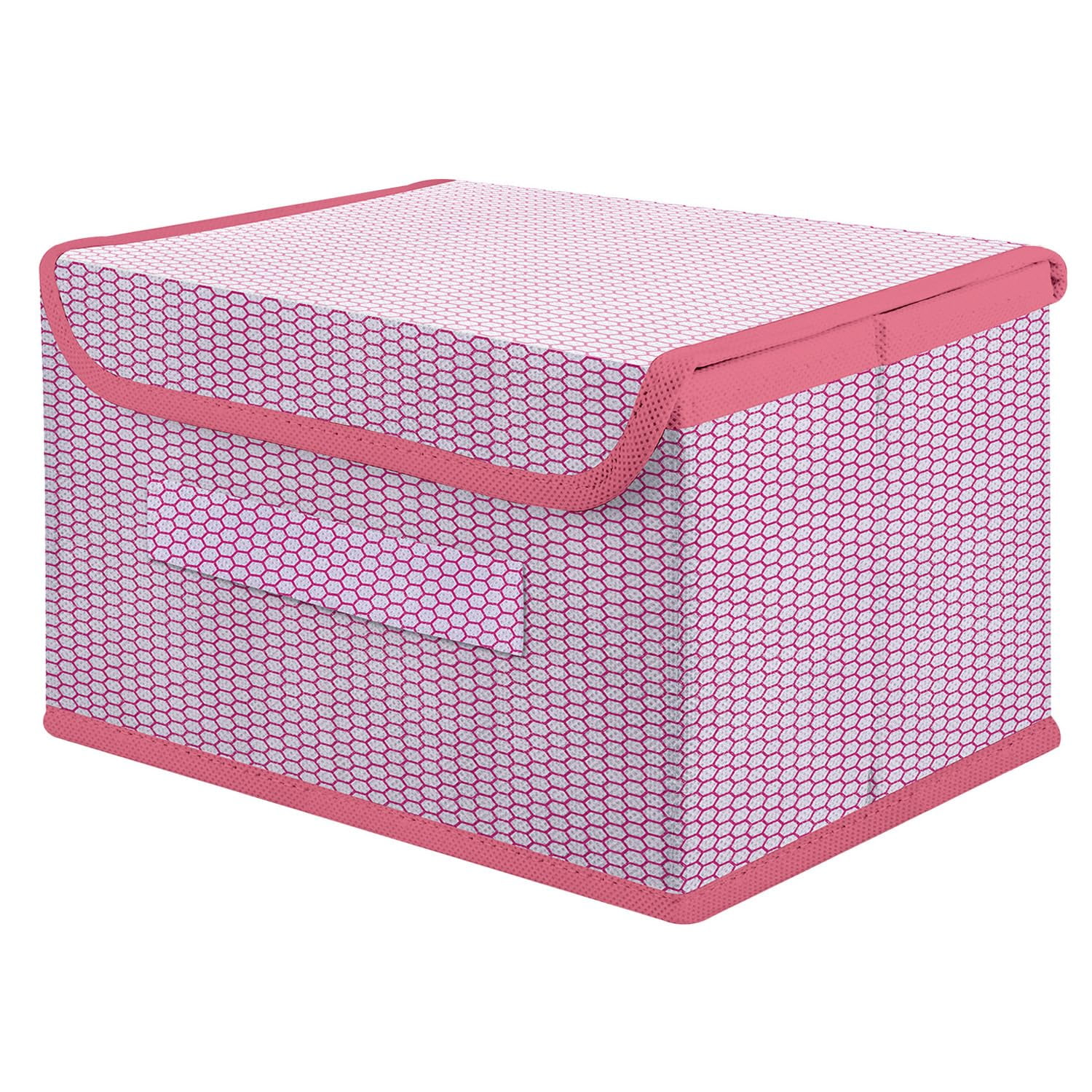 Kuber Industries Drawer Storage Box Zig Zag Storage Box With Lid ...