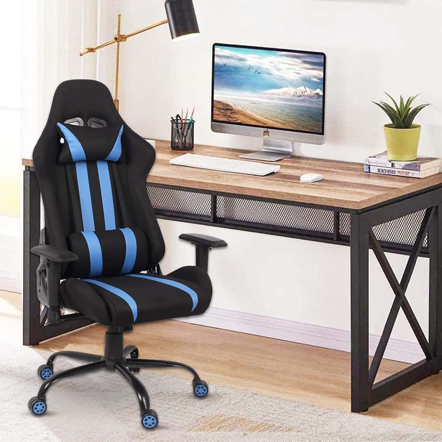 Kuber Industries Ergonomic Office Chairs for Work From Home Comes with ...