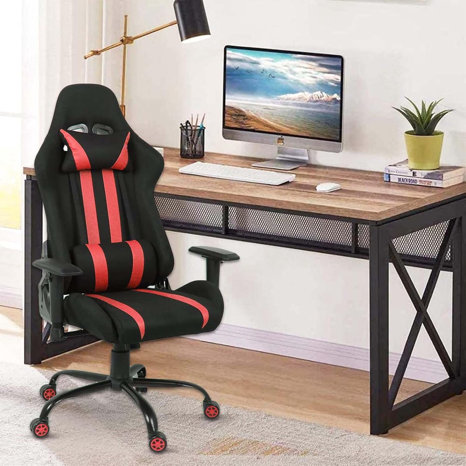 Kuber Industries Ergonomic Office Chairs for Work From Home Comes with ...