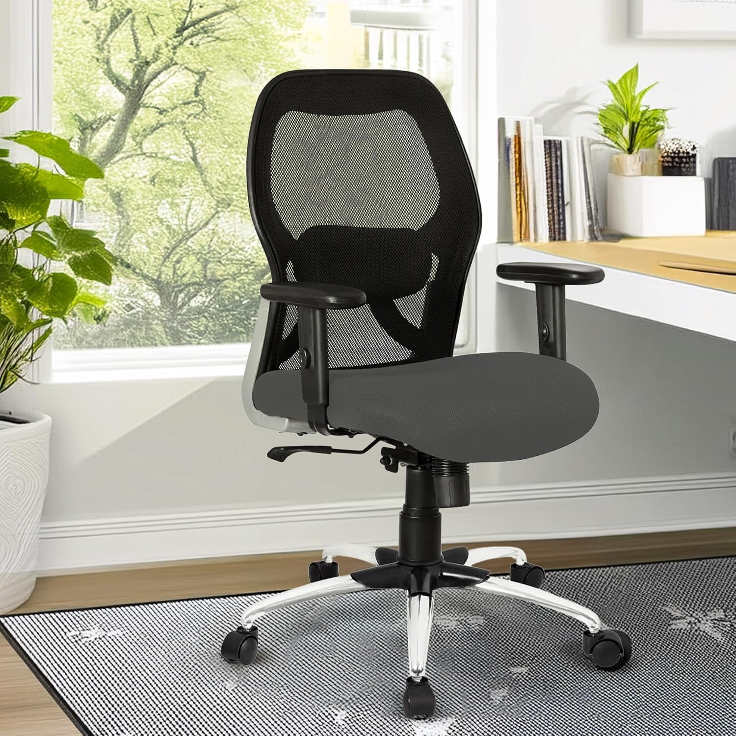 Kuber Industries Ergonomic Office Chairs for Work From Home with ...
