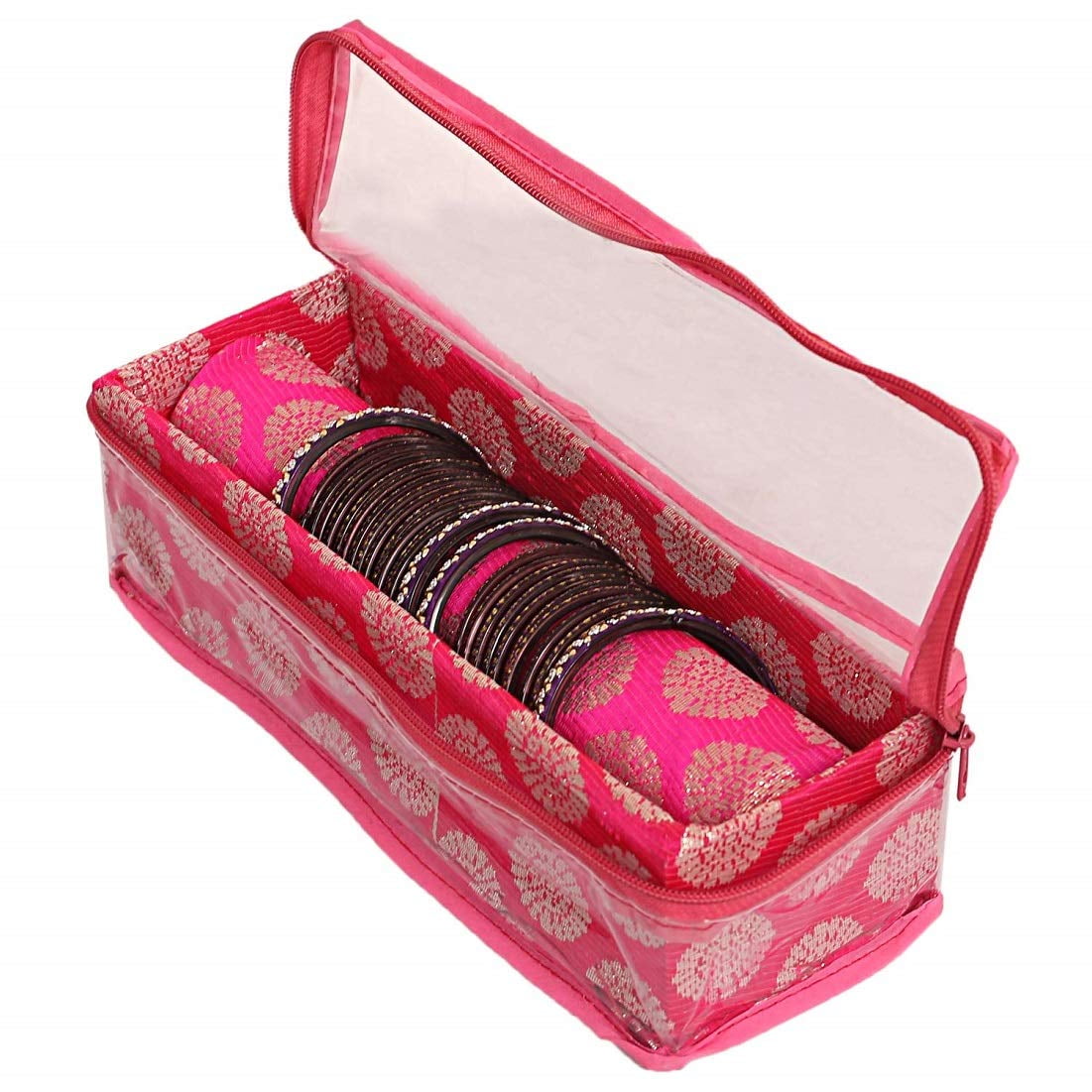 Kuber Industries Exclusive Carry Design Brocade Hardboard One Rod ...