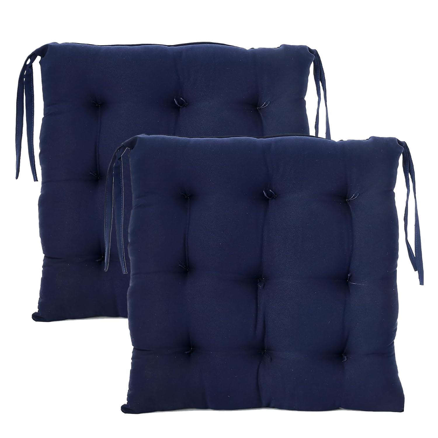 Kuber Industries Geometric Seamless Pattern Microfiber Square Chair Pad ...