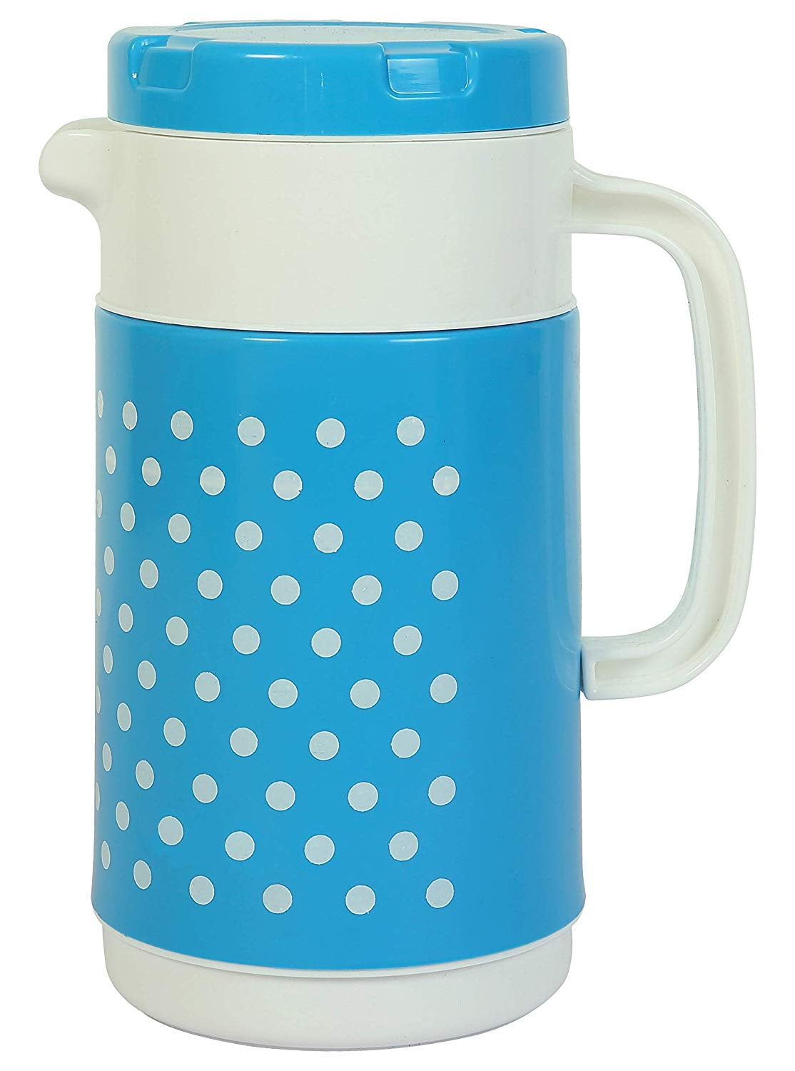 Kuber Industries Insulated Orchid Tuff Jug Flask 1500 ML Blue ...