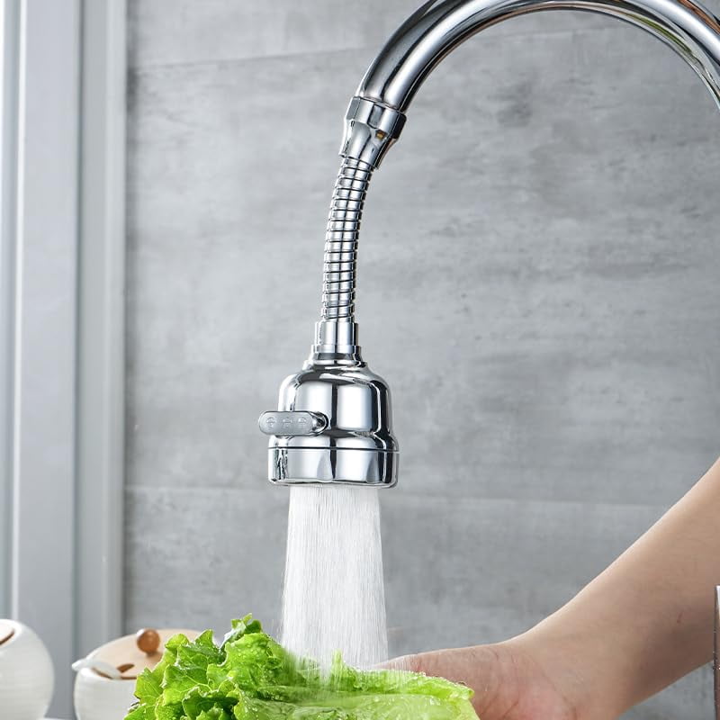 Kuber Industries Kitchen Faucet 360 Degree Rotation Swivel Faucet ...