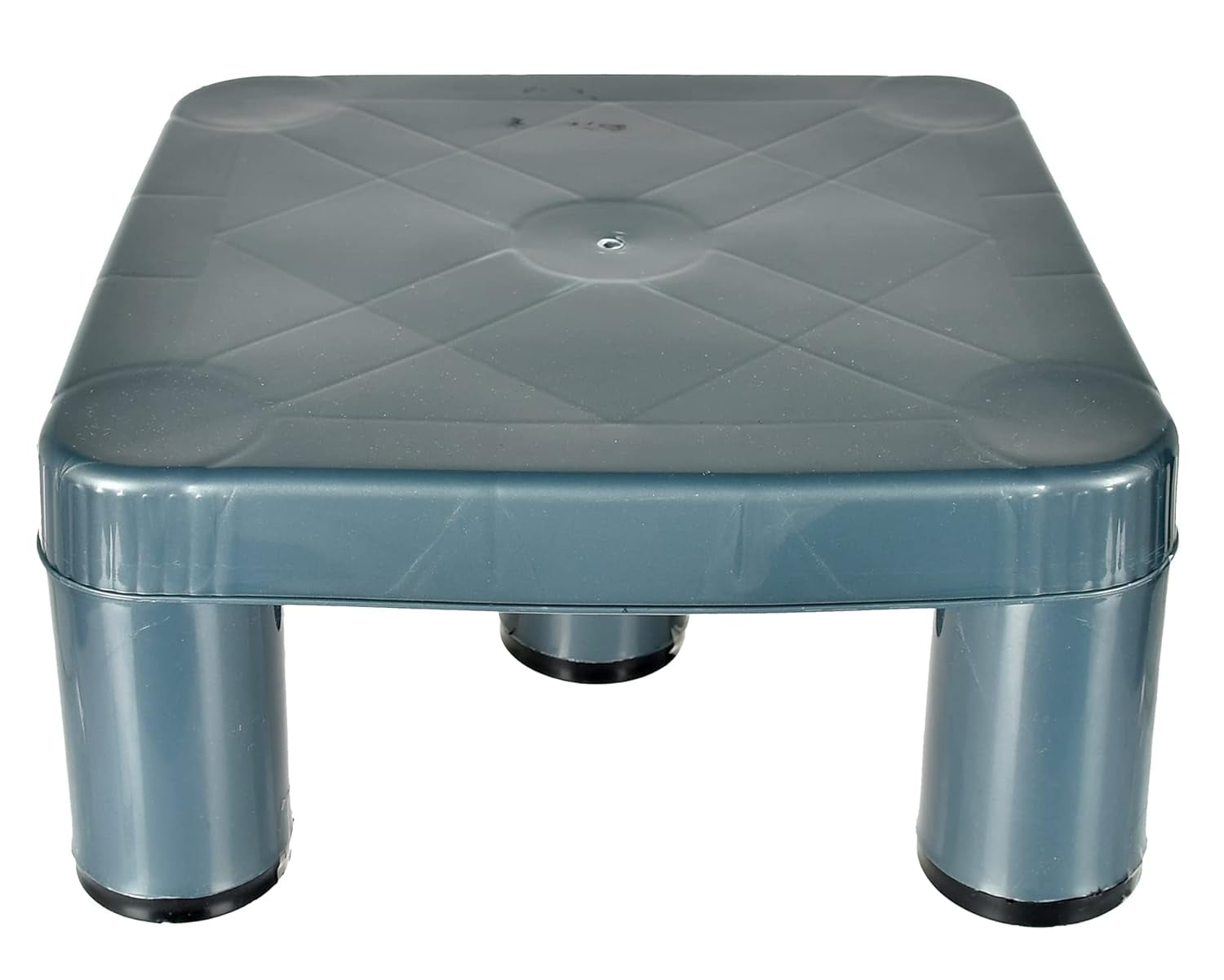 Kuber Industries Large Multipurposes Square Plastic Seating StoolPatla ...