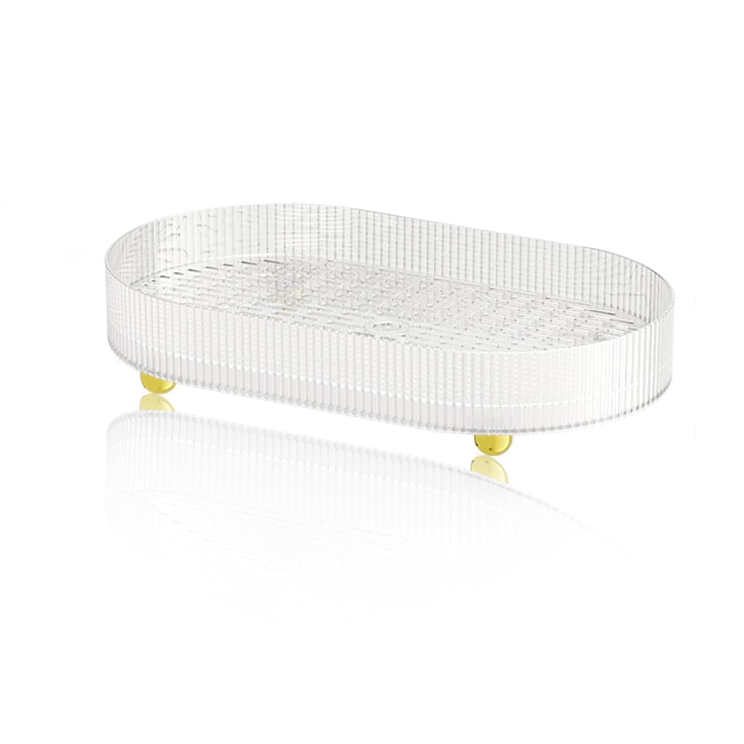 Kuber Industries Multipurpose Double layer Decorative Drain Tray Makeup ...