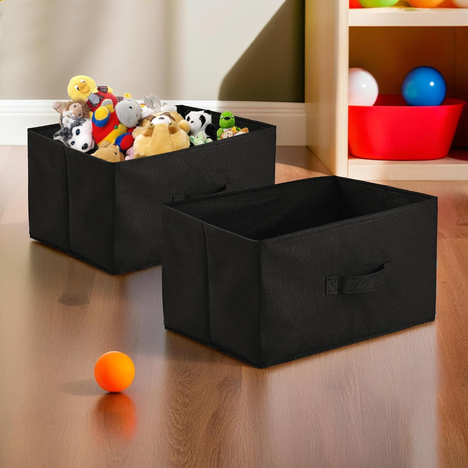 Kuber Industries Pack of 2 Rectangle Foldable Multipurpose Wardrobe ...