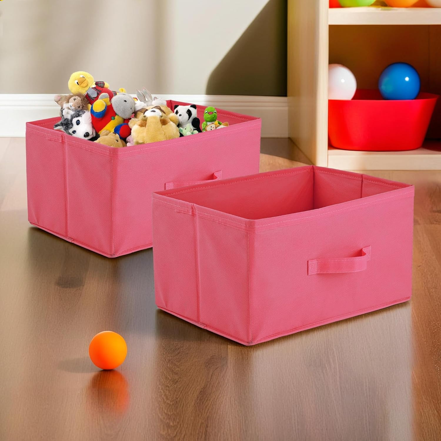 Kuber Industries Pack of 2 Rectangle Foldable Multipurpose Wardrobe ...