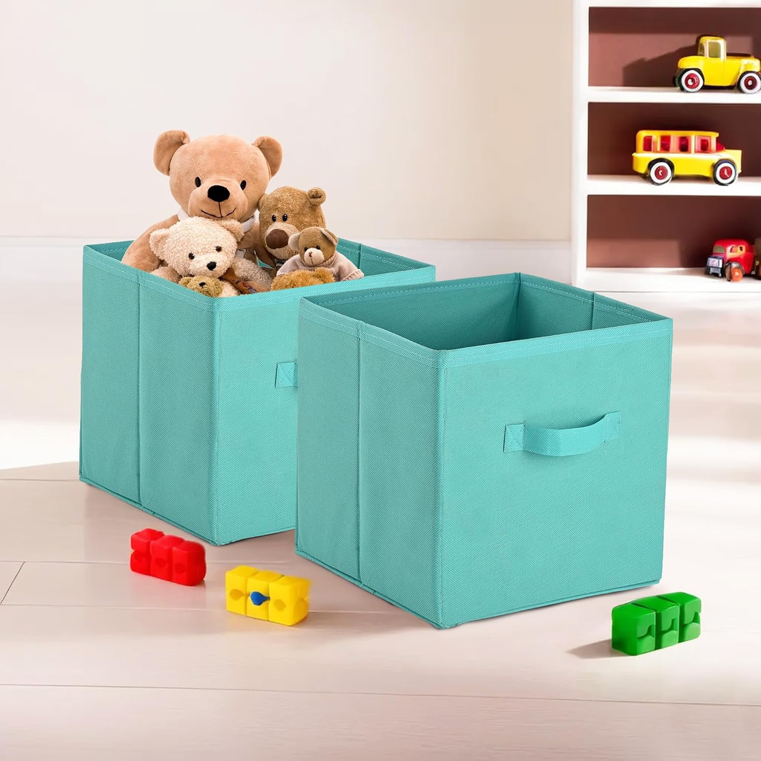 Kuber Industries Pack of 2 Square Foldable Multipurpose Wardrobe ...