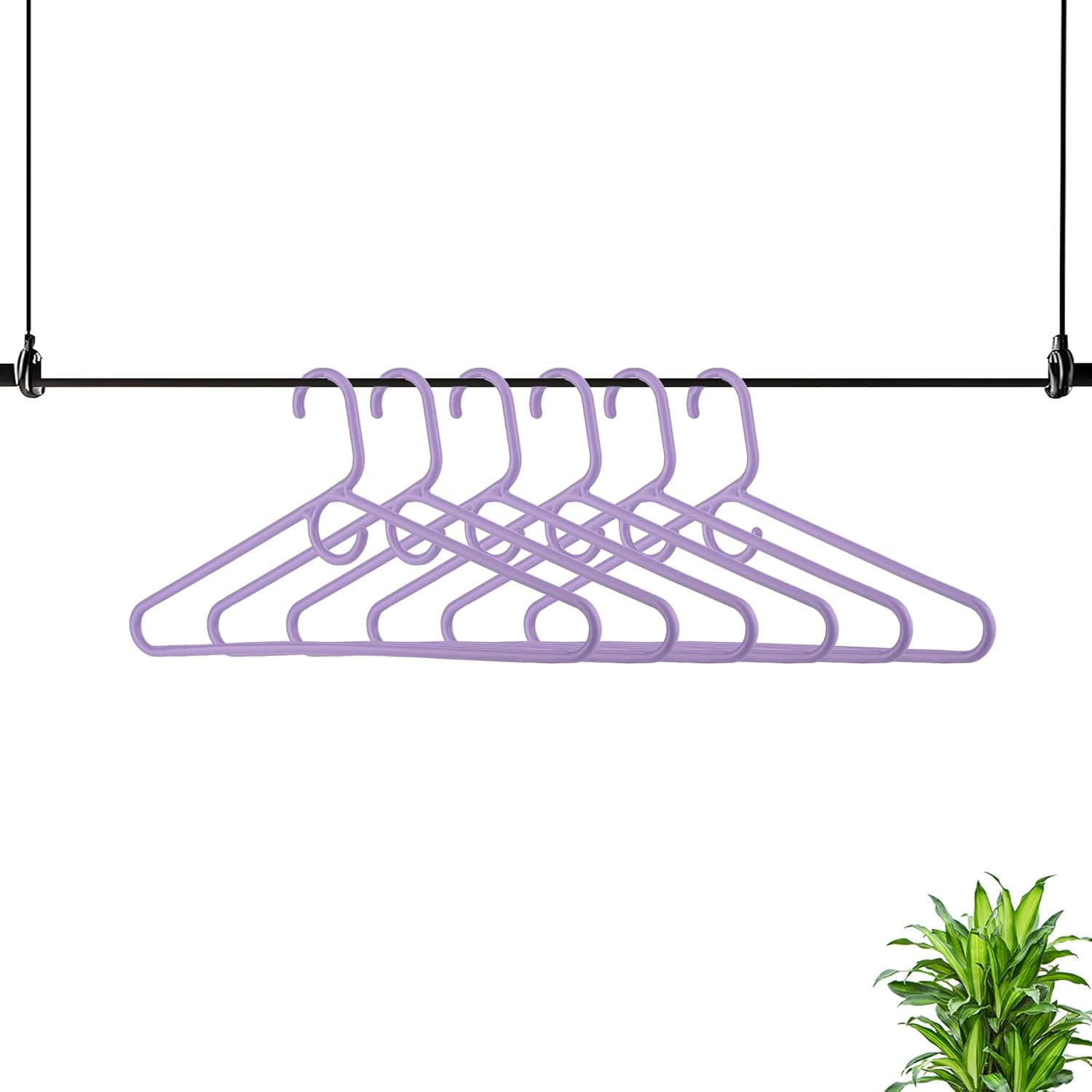 Kuber Industries Pack of 6 Hangers MultiPurpose Hangers for Trouser ...