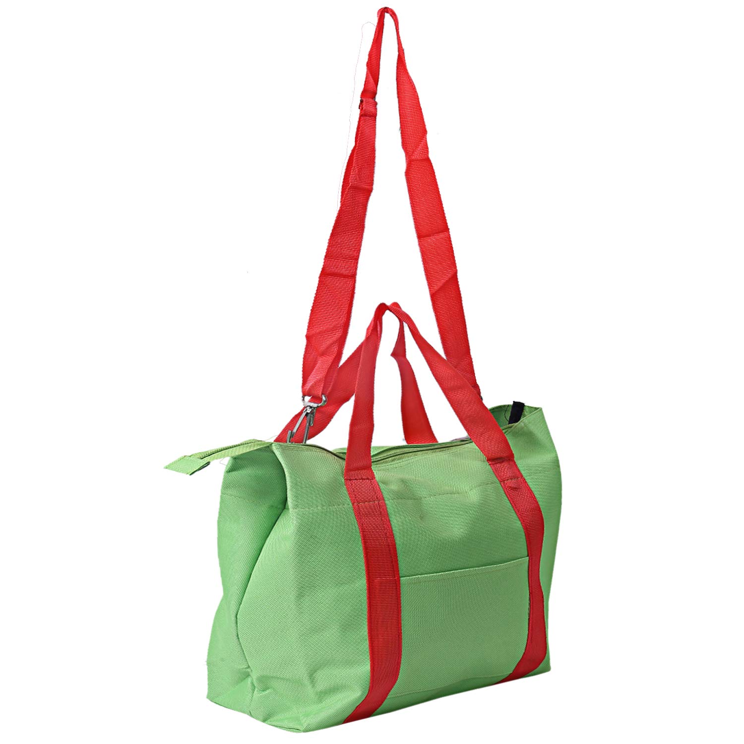 Kuber Industries Rexine 1 Piece Shopping Bag Green CTKTC6285 - Walmart.com