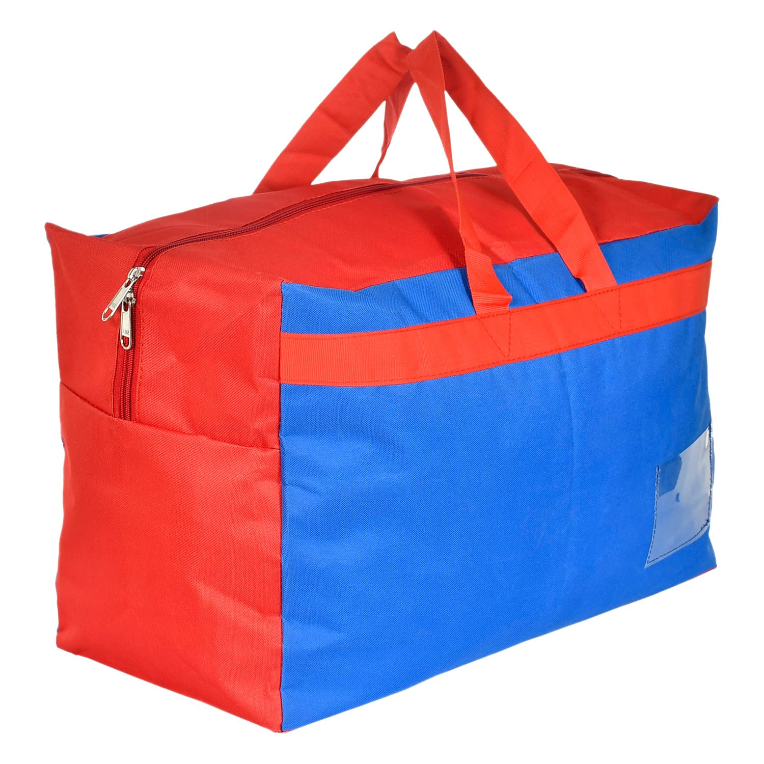 Kuber Industries Rexine Foldable Travel Duffle Bag Storage Bag Wardrobe ...