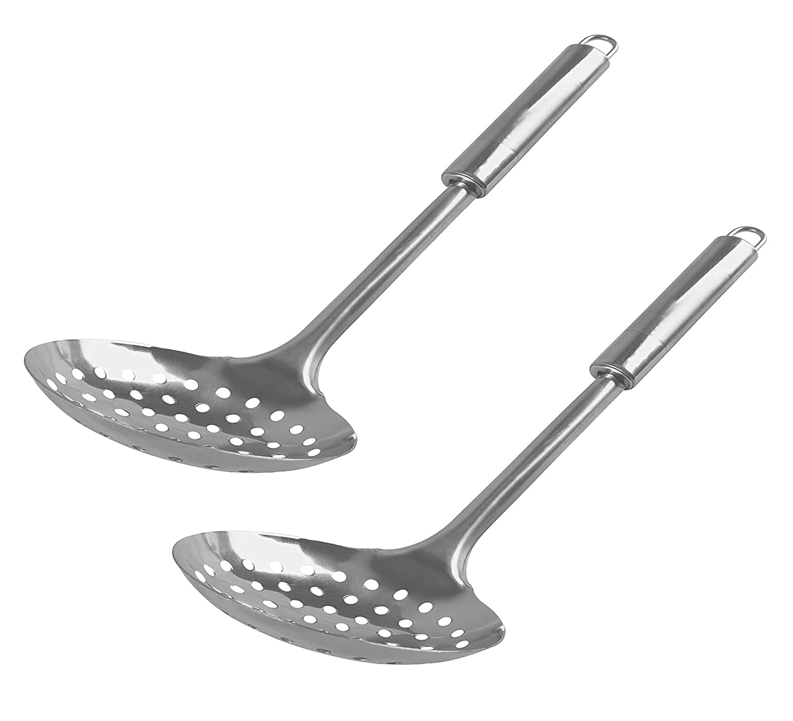 Kuber Industries Stainless Steel Jhara/Skimmer/Strainer Steel Frying ...