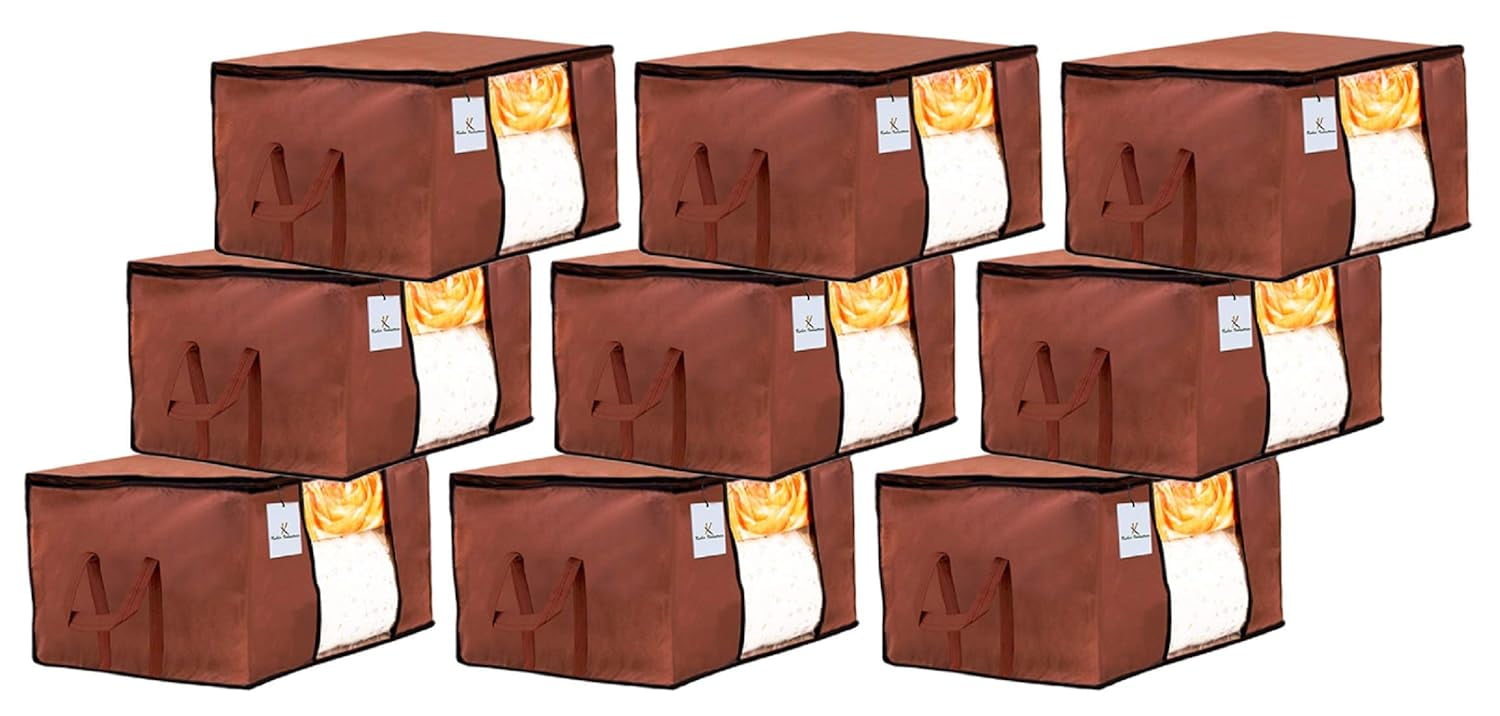 Kuber Industries Underbed Storage Bag Storage Organiser Blanket Cover ...