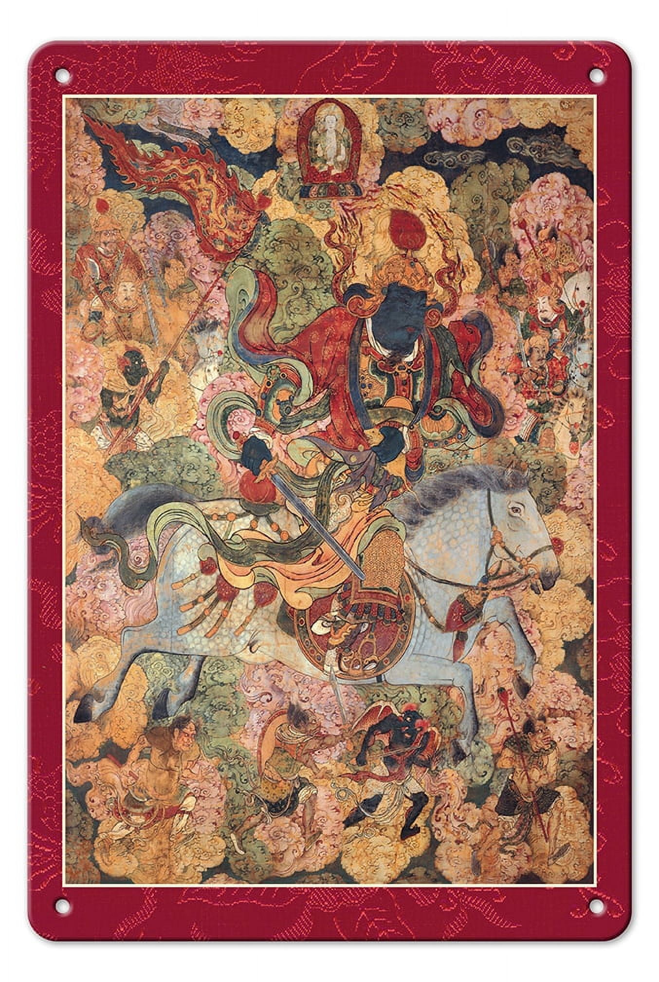 Kubera King of Horses - God of Wealth - Tantric Buddhist Deity ...