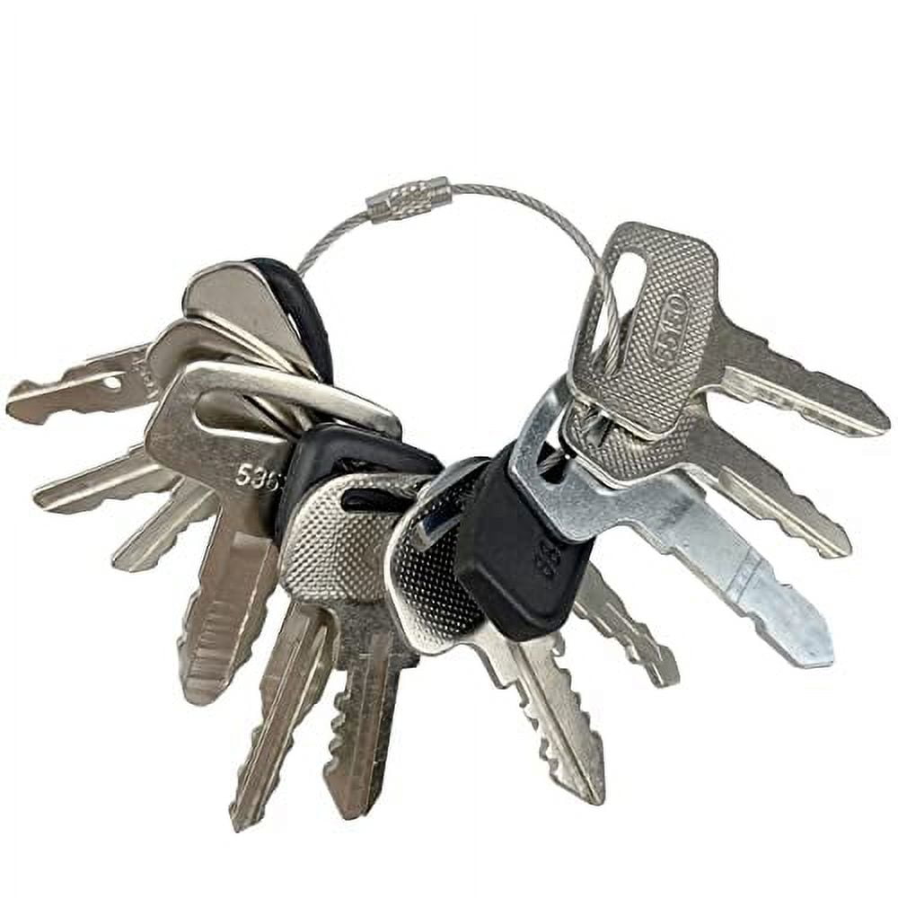 Kubota Key Set (12) for Excavator Digger Loader Tractor Utility Vehicle ATV Mower， Farm ...
