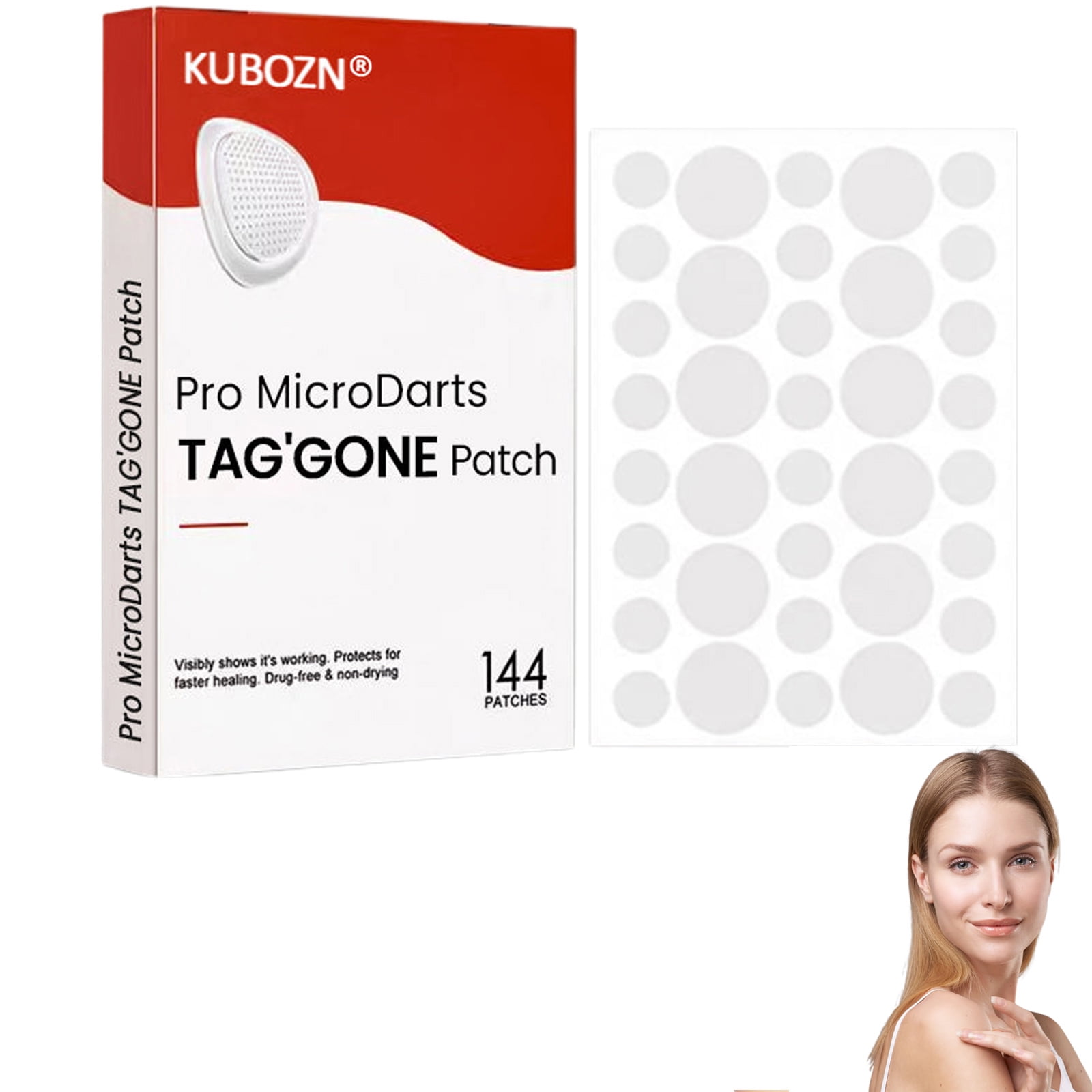 Kubozn Pro Microneedle Patch, Beautiful Skin, Multi-effect Patch, Comfortable Facial Patch for ...