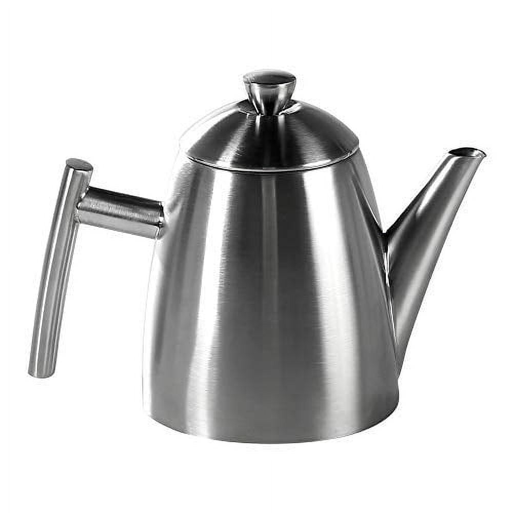 Frieling Primo Teapot, 18/10 Stainless Steel, 34 Ounce Capacity ...