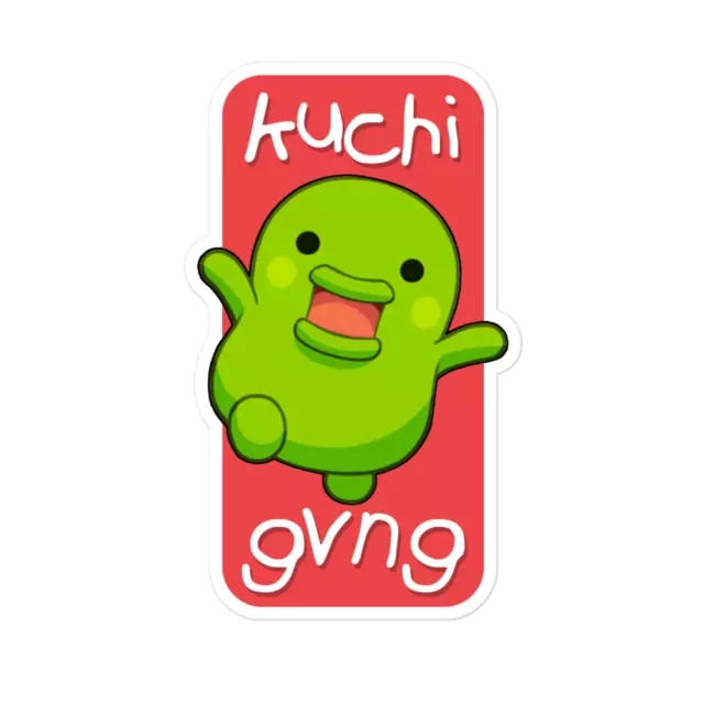 Kuchi Gvng Tamagotchi Sticker Phone Decal Water Bottle Stickers Car ...