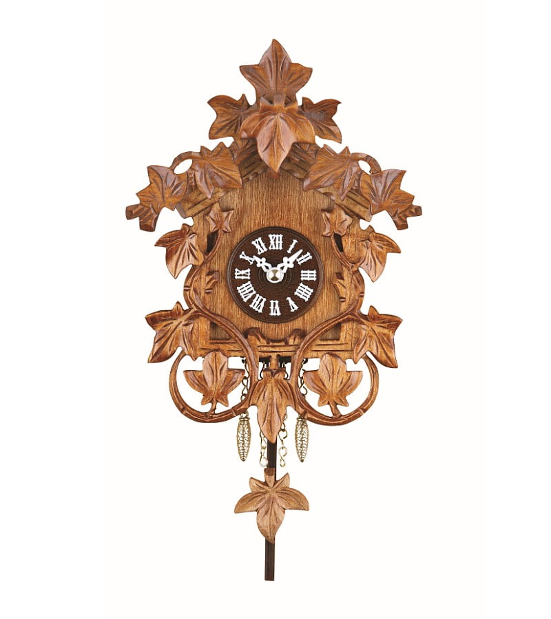 Kuckulino Black Forest Clock with quartz movement and cuckoo chime TU ...