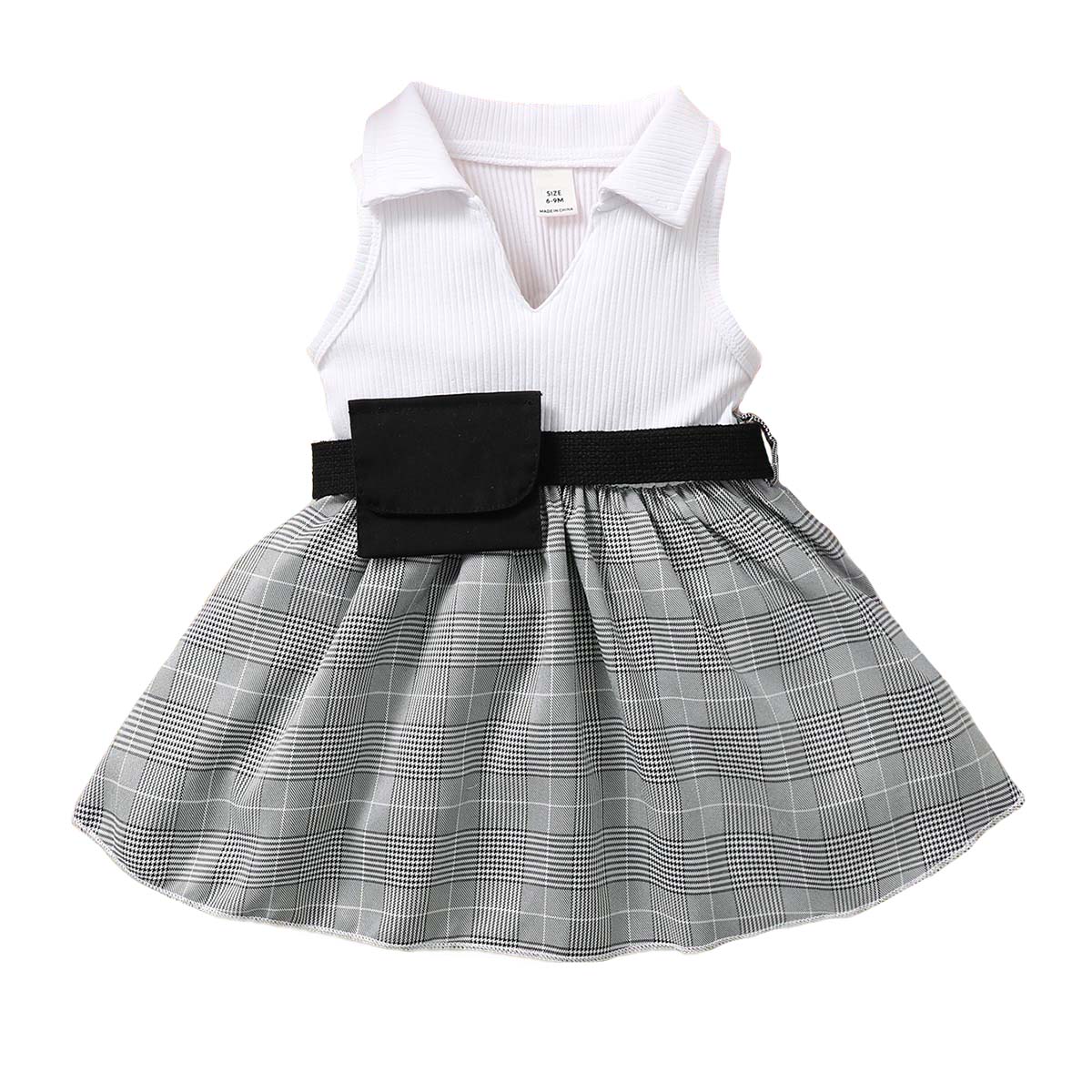 Kucnuzki Toddler Girl Clothes 2T Summer Dress Sets 3T Sleeveless V Neck ...