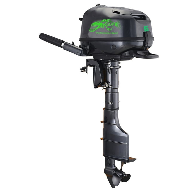 Kuda 4 Stroke 6 HP Horse Power Outboard Motor - Walmart.com