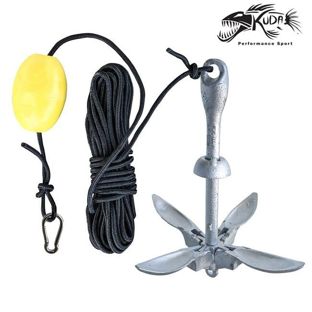 Kuda SUPA35 Kayak or Stand Up Paddle Board Anchor - Black, Silver ...