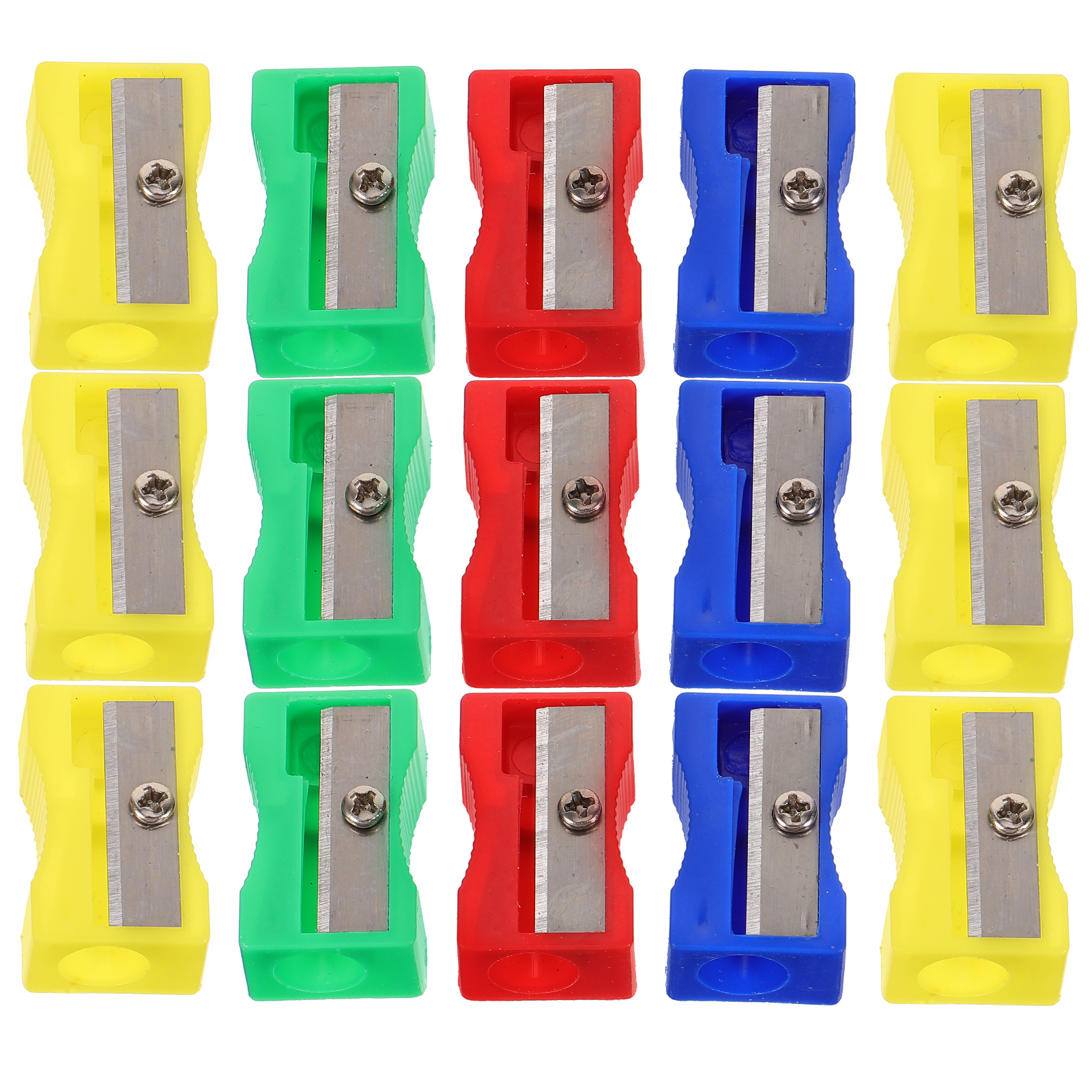 Kudiqi 30 Kids Handheld Manual Sharpeners Mixed Colors for School ...