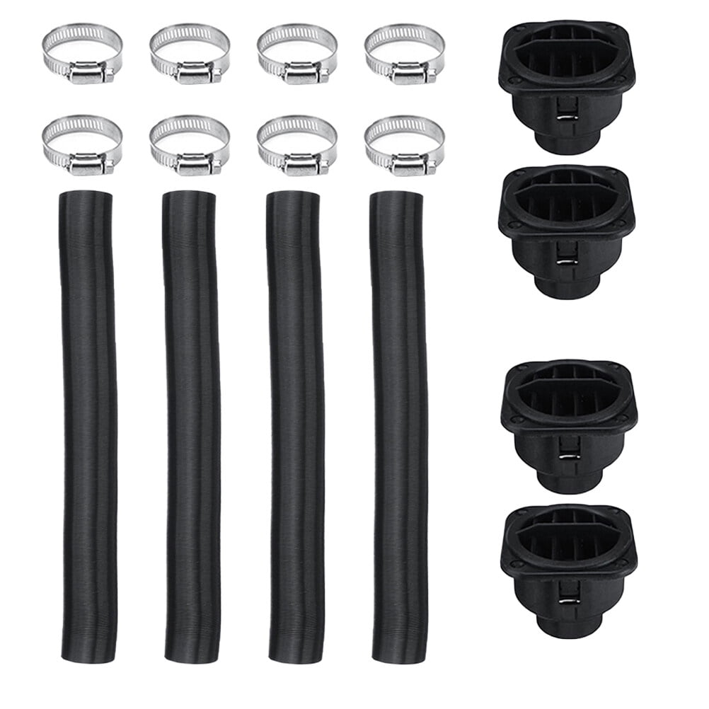 Kudiqi Car Heater Duct Vent Replacement Parts 42mm Hose Air Outlet Set ...