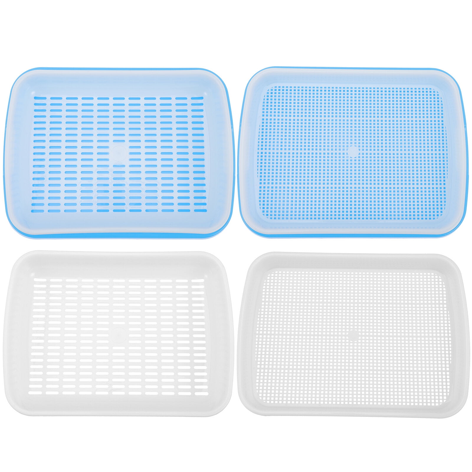 Kudiqi Plastic Sprouting Tray for Wheatgrass and Bean Sprouts - Walmart ...