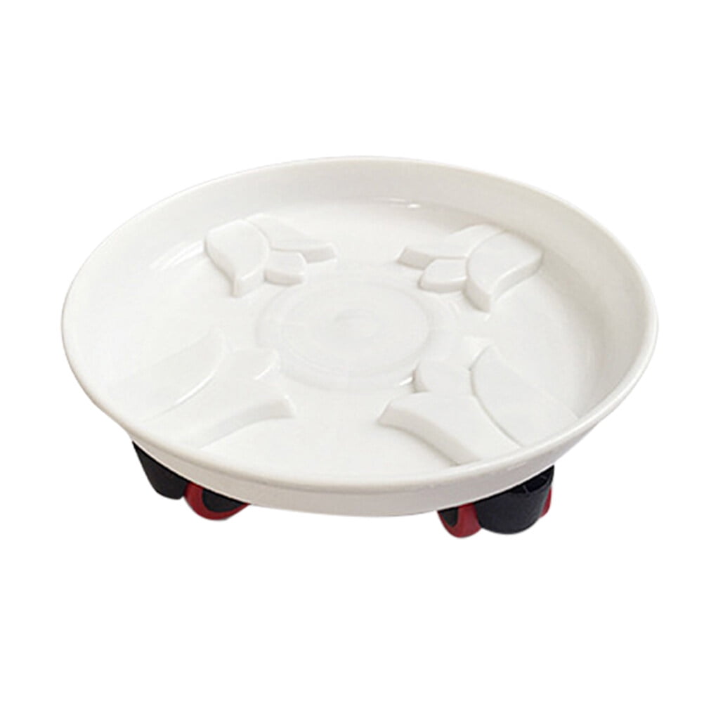 Kudiqi Removable Resin Flower Pot Stands Plant Pallet Planter Pot Mover ...