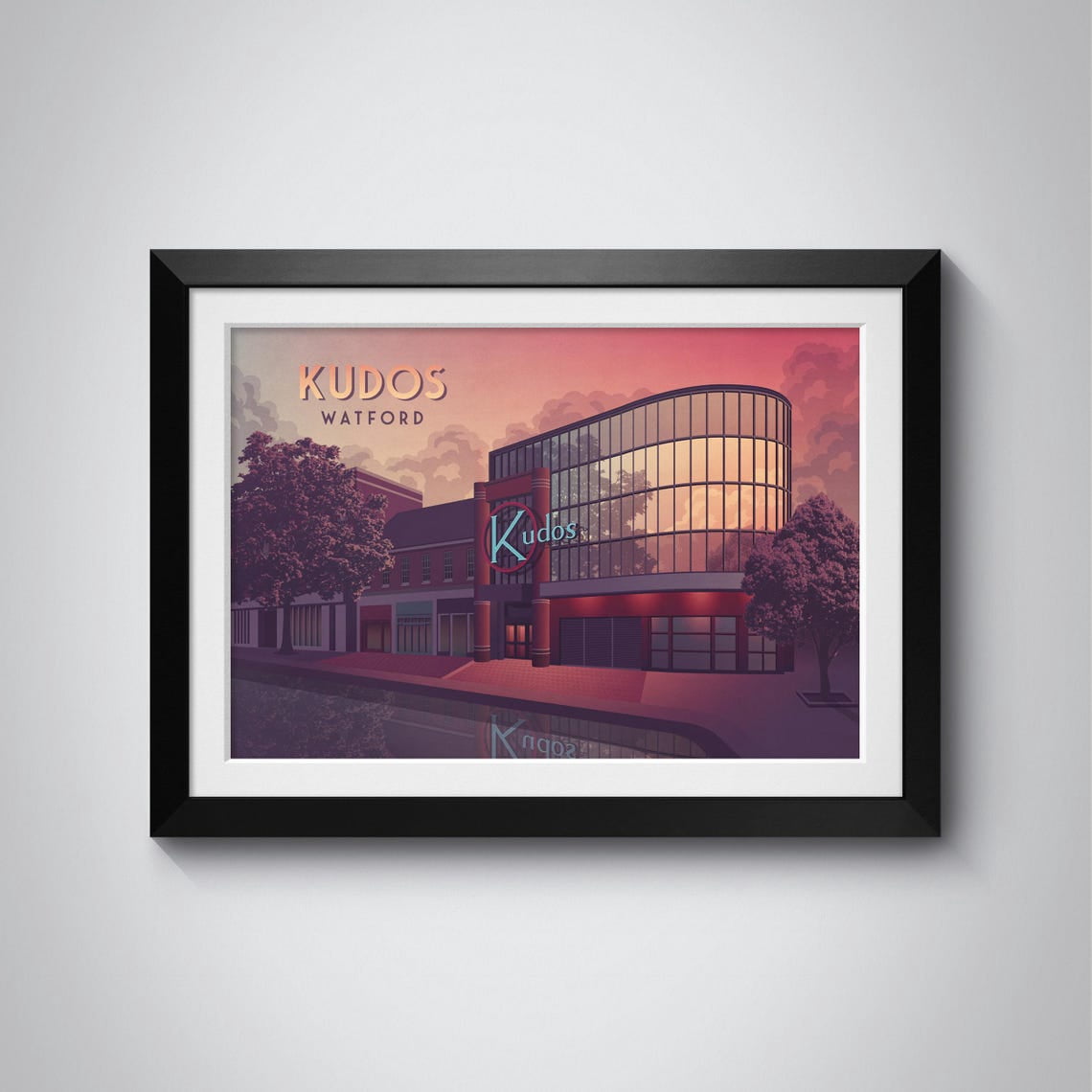 Kudos Nightclub Watford Poster, Watford Print, Destiny Nightclub ...