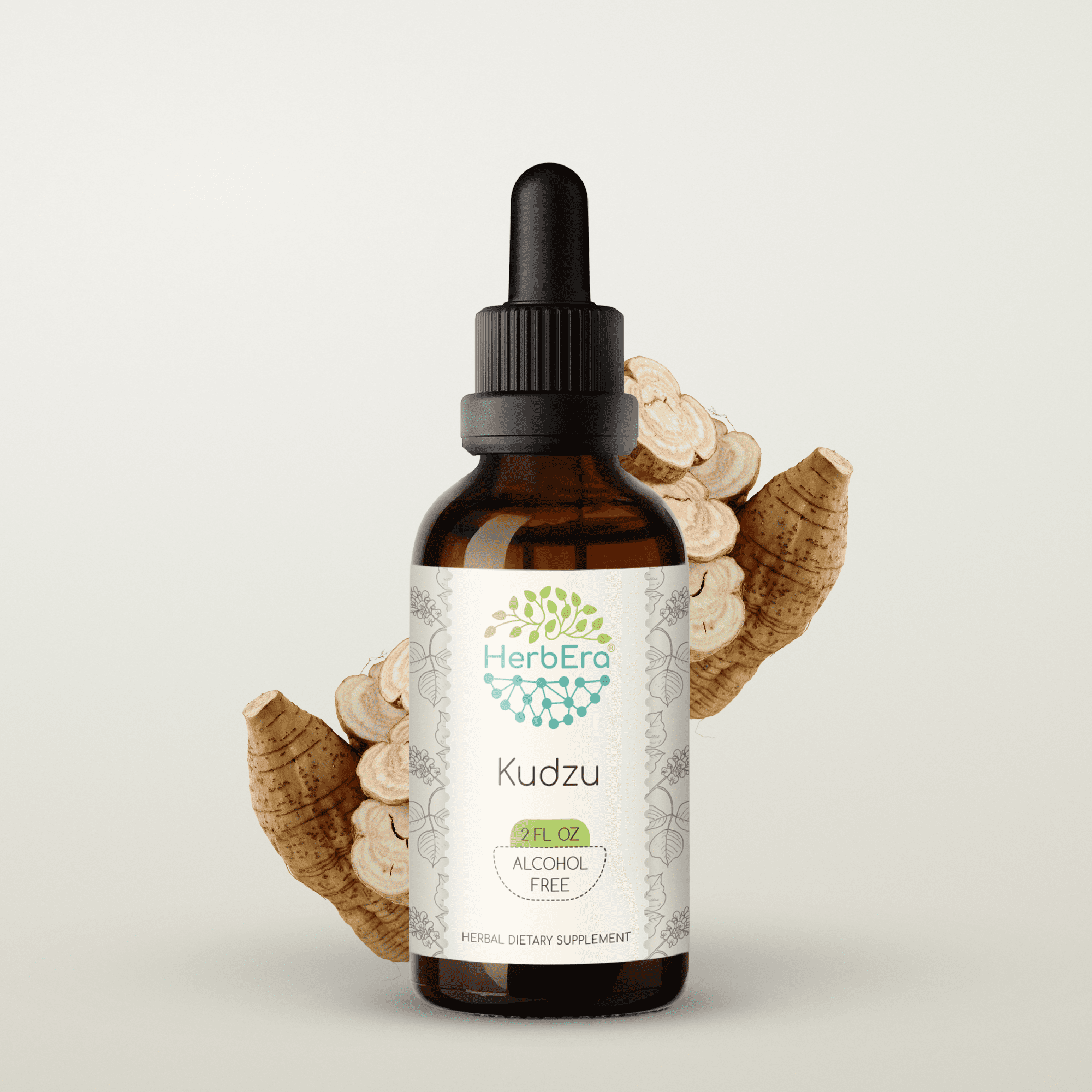 Kudzu Alcohol-FREE Herbal Extract Tincture, Super-Concentrated Organic ...