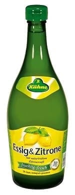 Kuehne Zitronen Essig (Lemon and Vinegar) 750ml Vinegars - Walmart.com
