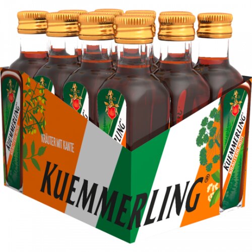 Kuemmerling herb bitters CLASSIC - Pack of 12 bottles /20 ml ea ...