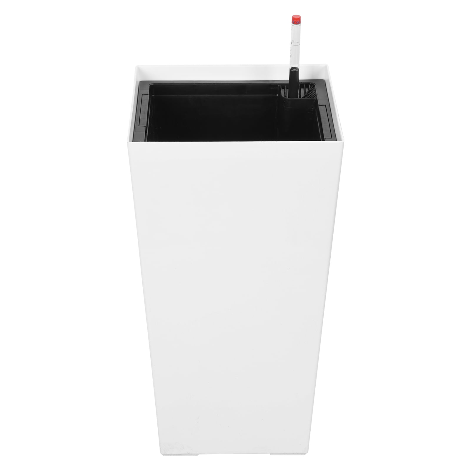 Kuervmo 1/2Pcs Tall Planters, Resin Flower Pot for Outdoor Indoor ...