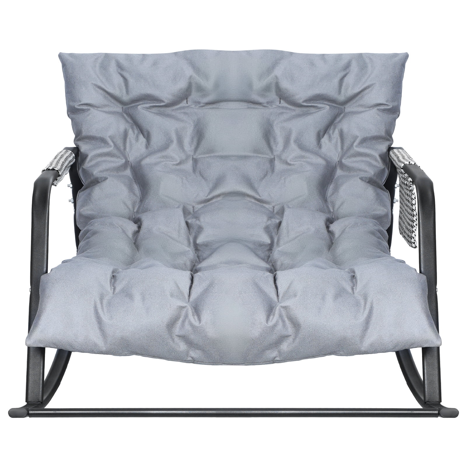 Kuervmo Giant Indoor Outdoor Patio Rocking Chair, Patio Comfy Reading ...