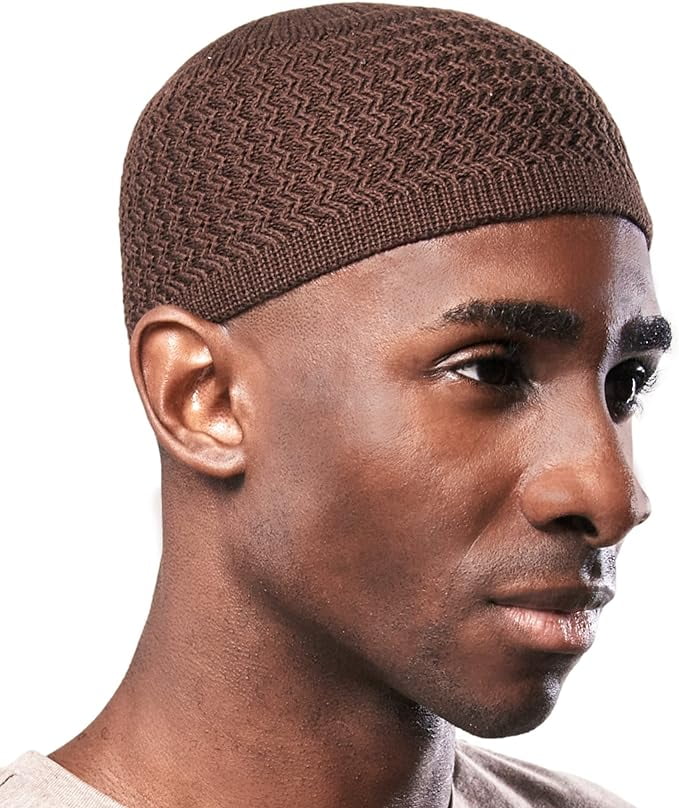 Kufi Hat - Kufi Hats for Men Muslim, Turkish Kufi Cap - Walmart.com
