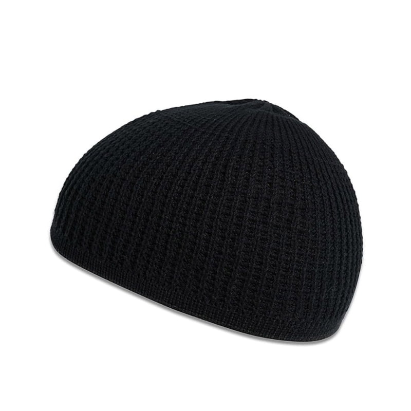 Kufi Namaz Muslims Men Prayer Hat Knitted Islamic Headwear Islamic ...
