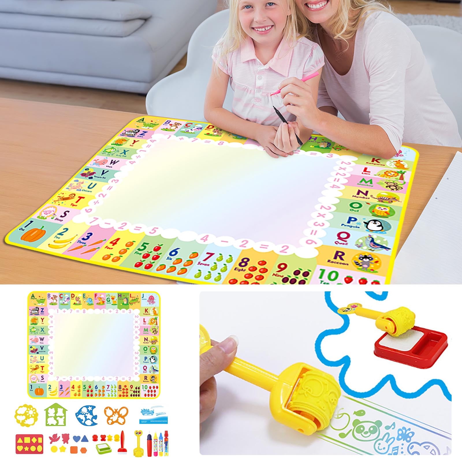 Kugachren 120x90cm Super Watercolor Painting Pad Watercolor Coloring ...