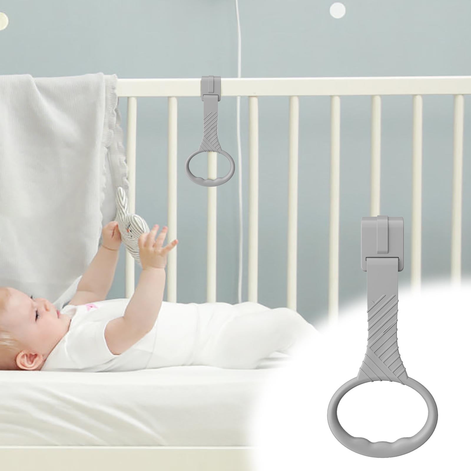 Kugachren Clearance Gift Baby Playpen Pull up Rings- Baby Crib Pull up ...