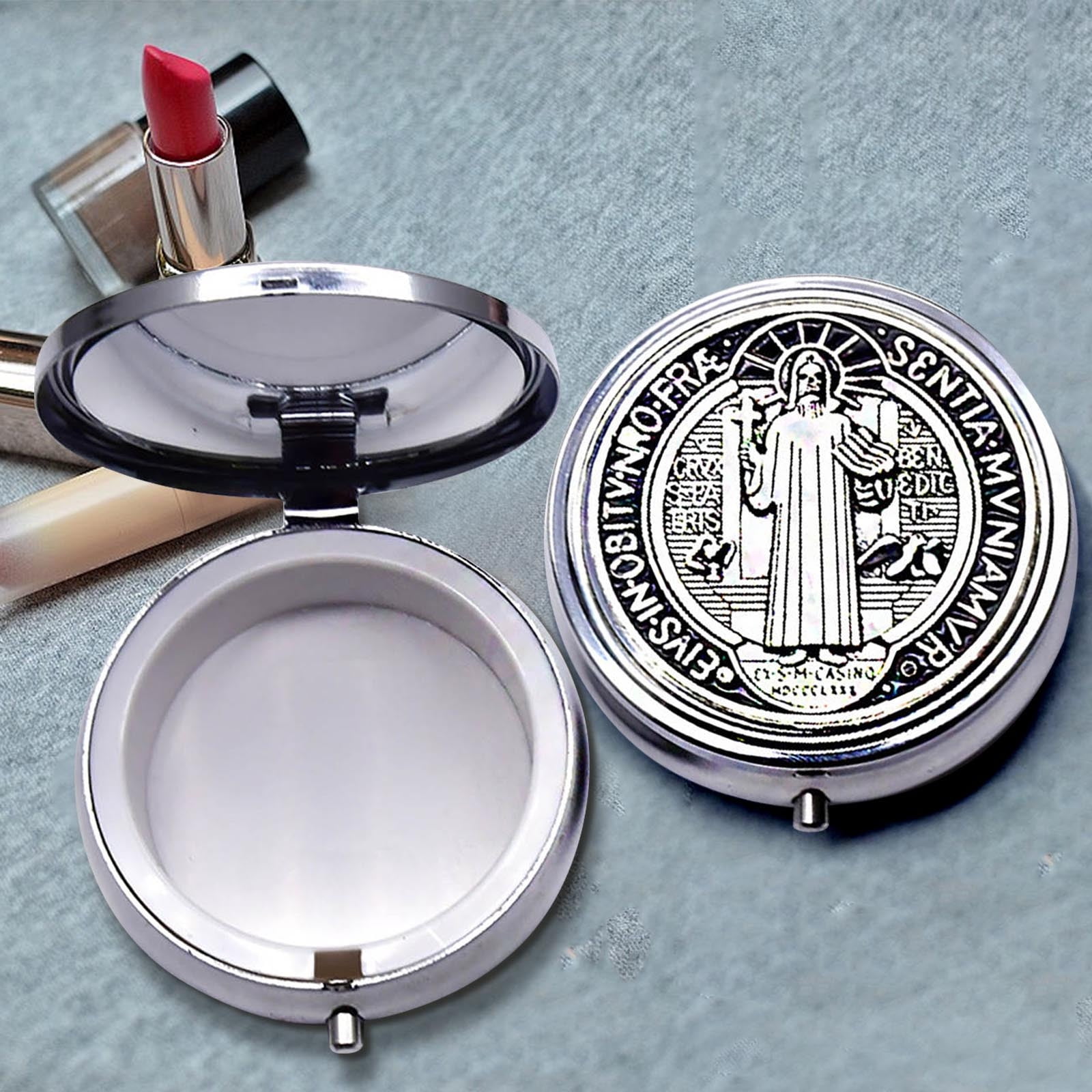 Kugachren Gift Beautiful Mary Metal Figure Gift Box - Vintage Religious ...