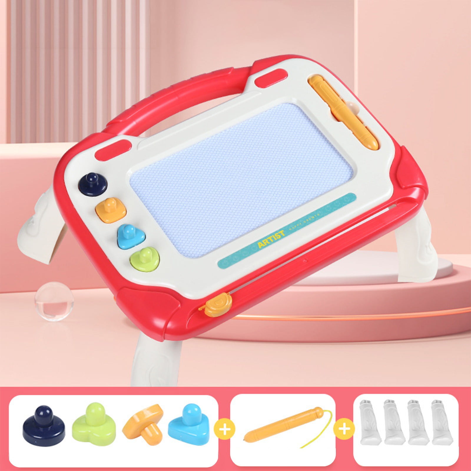 Kugachren Clearance Toddlers Toys Magnetic Drawing Board, Colored ...