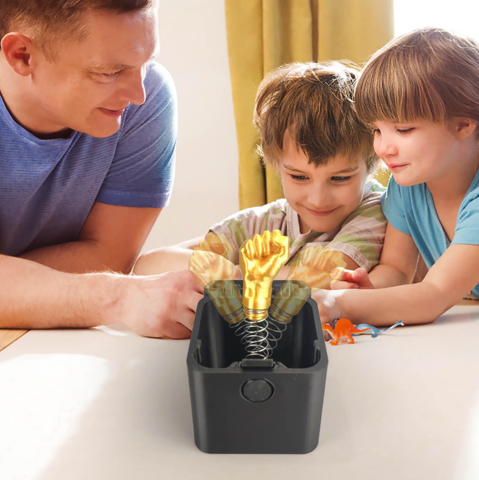 Kugachren Gift Boxed Stone Finger Gag Gifts Funny Gifts Adult White ...