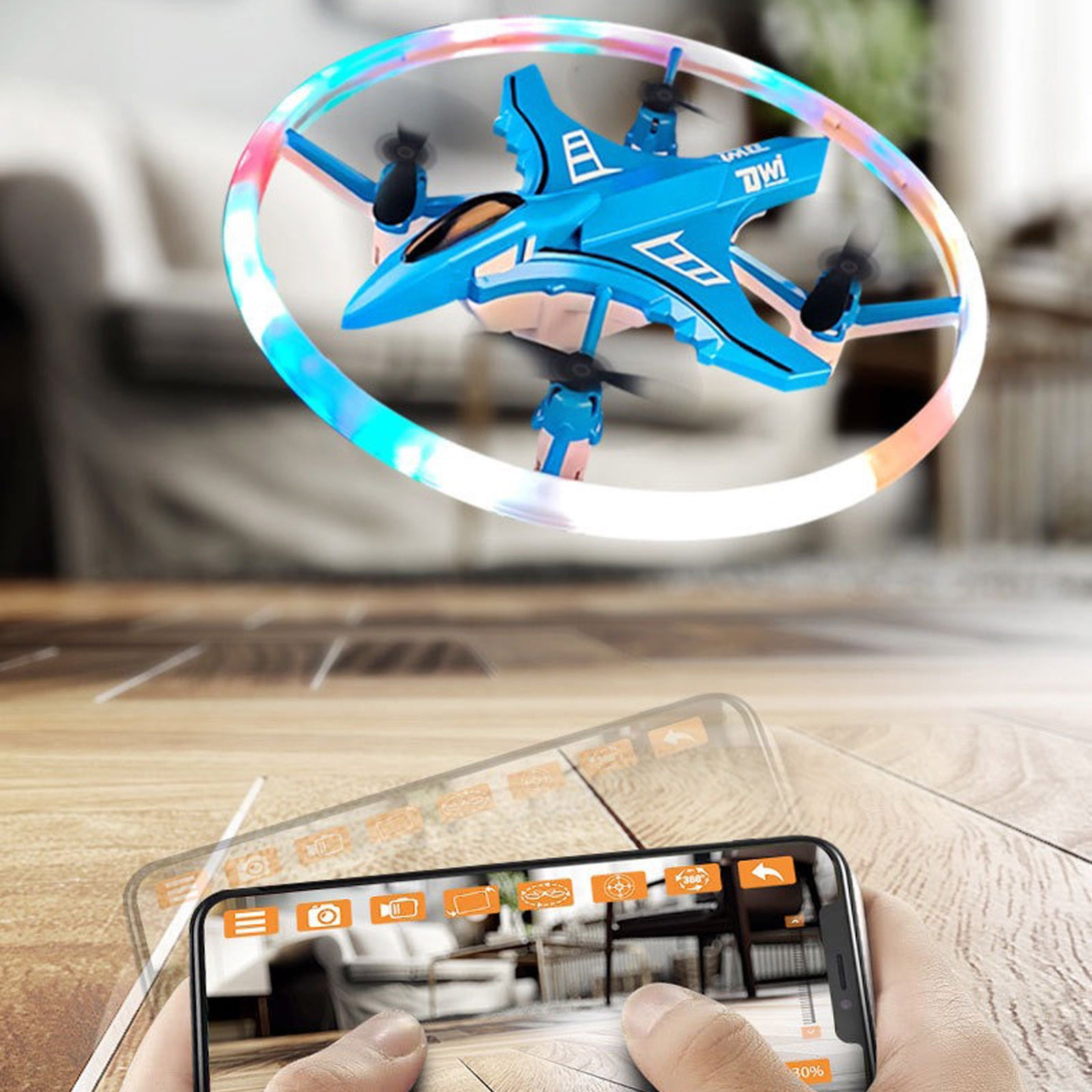 Kugachren One-Key Take Off/Landing, 3D Flips, Altitude Hold, Mini Drone ...