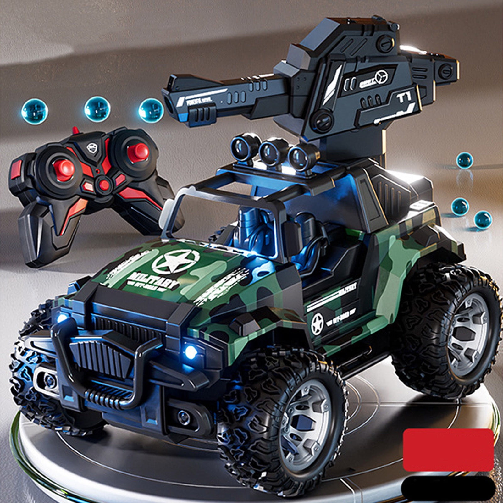 Kugachren Water Remote Control Car, Water Bullet RC Vehicle, Features ...